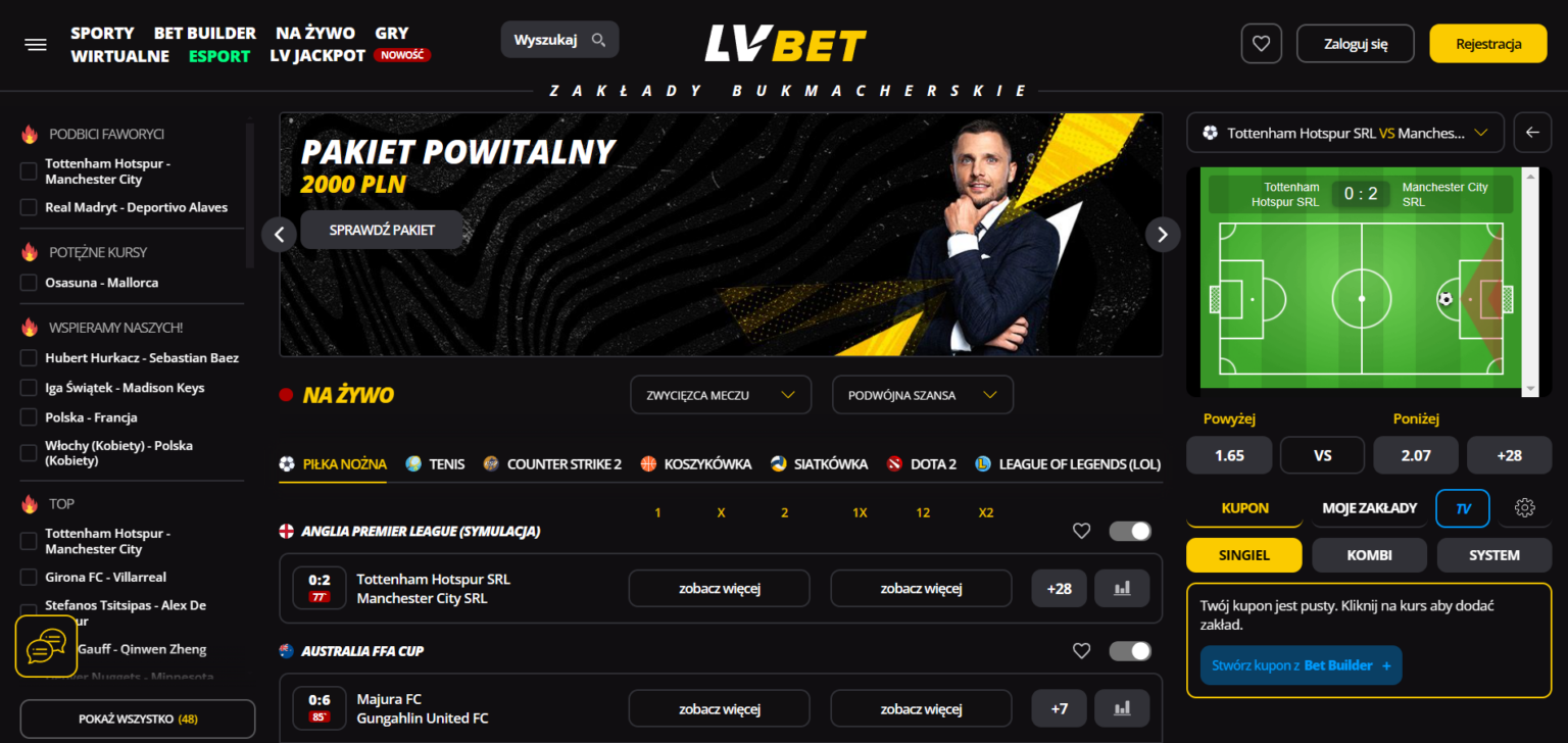 Lvbet Polska: Poznaj najlepsze zakłady bukmacherskie i gry kasynowe online